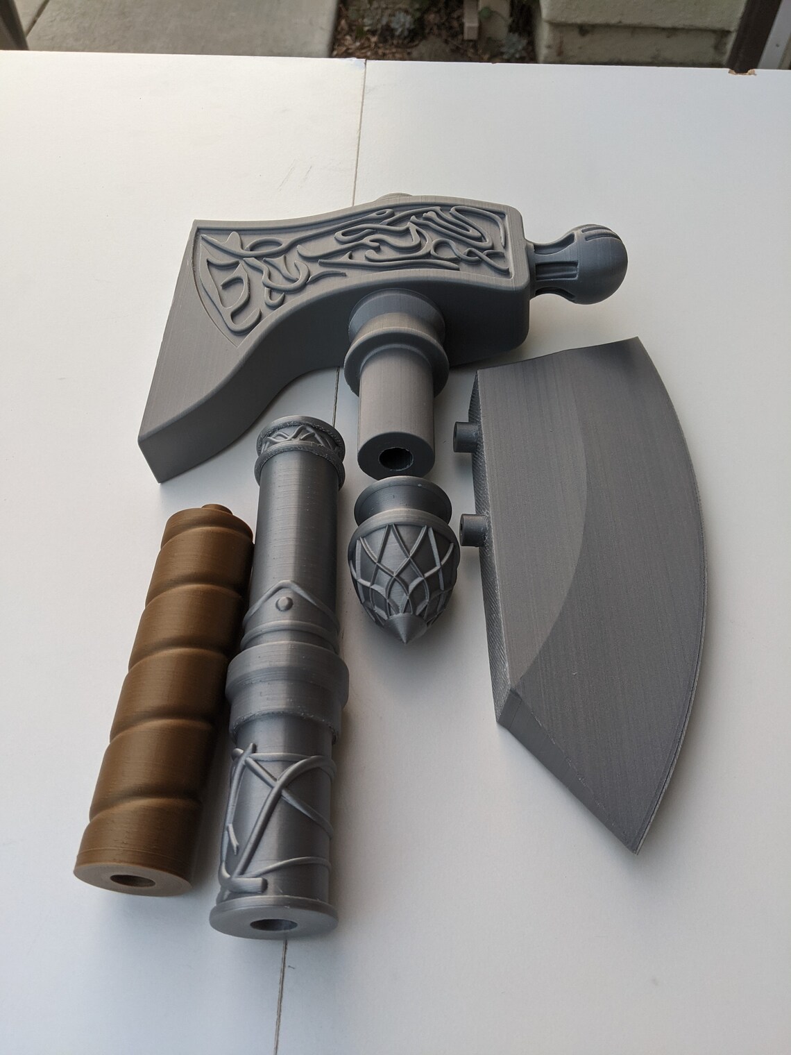 Eivors Wolf Axe AC Valhalla Cosplay Replica Kit - Etsy