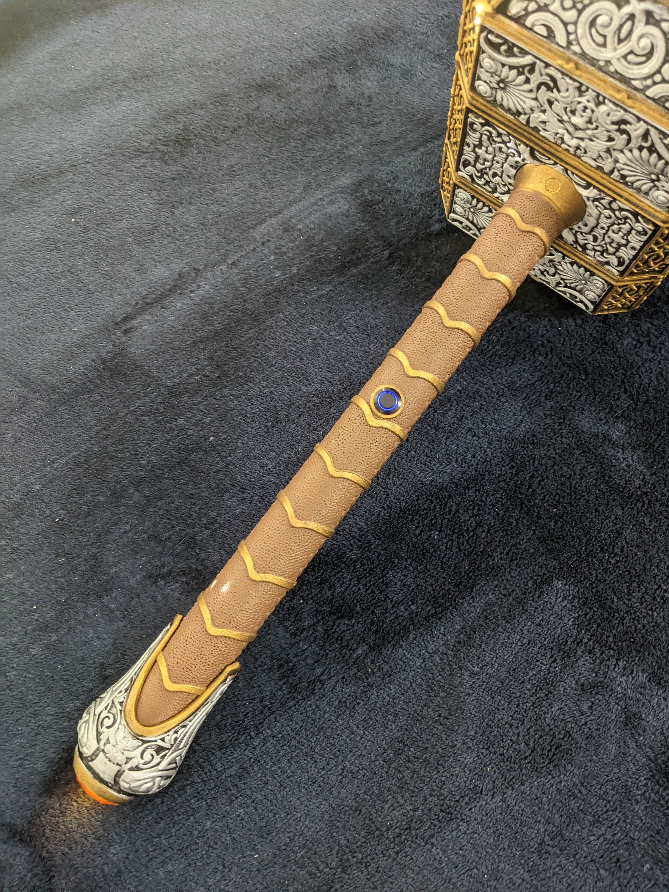 Infinity Mjolnir - 3D Printed Custom Mjolnir - Thor's Hammer - Kit or ...