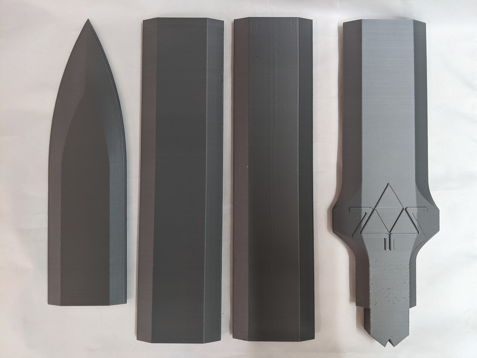 Life Size Master Sword 3D Printed Kit Legend of Zelda Breath of the ...