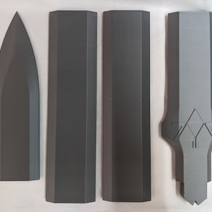 Life Size Master Sword 3D Printed Kit - Legend of Zelda Breath of the ...