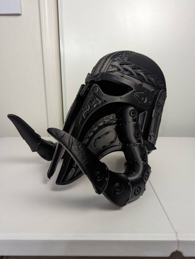 Mandalorian Mythosaur Blacksmith Helmet - 3D Printed DIY Kit - Etsy