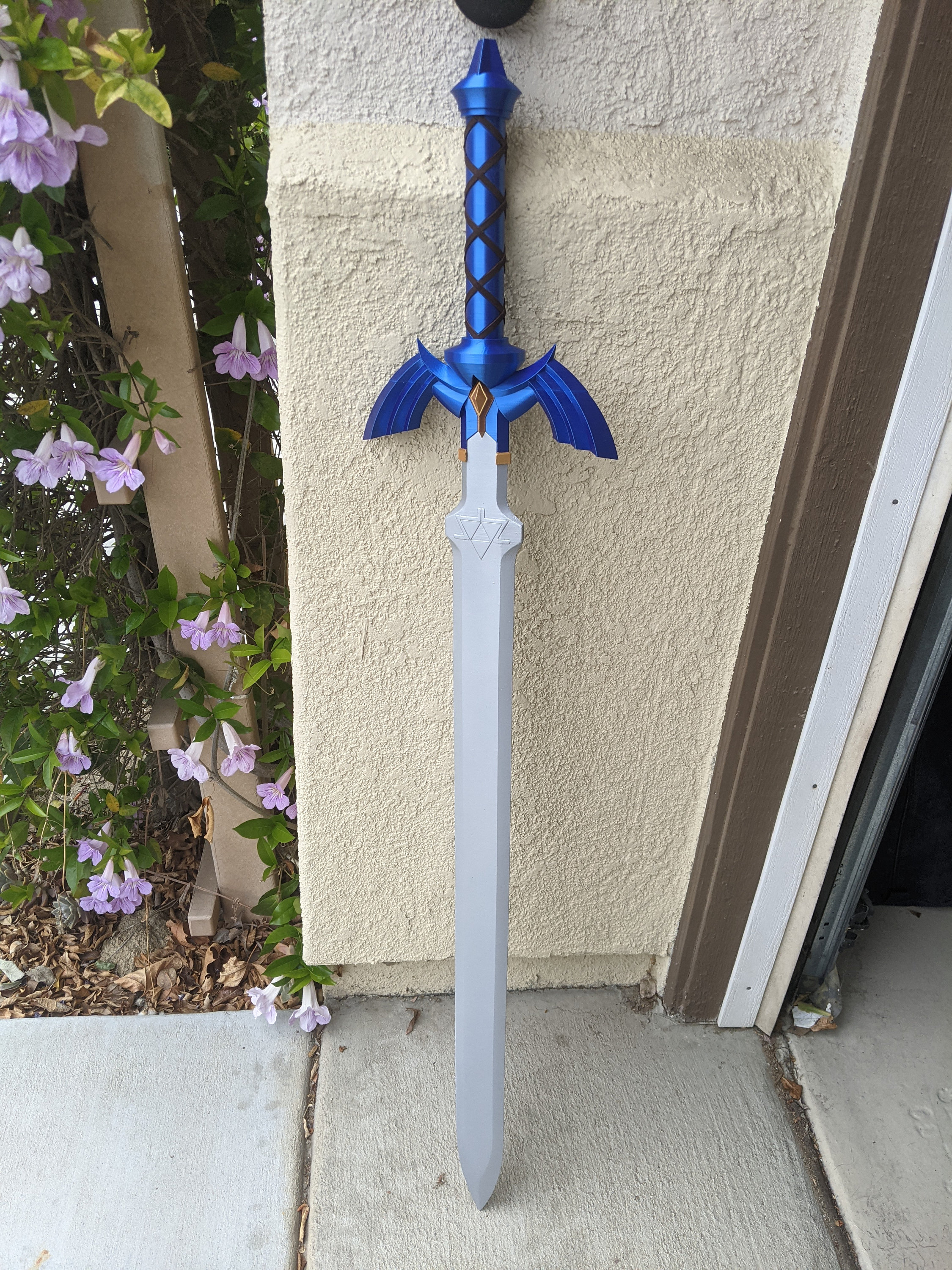 Life Size Master Sword 3D Printed Kit - Legend of Zelda Breath of the ...