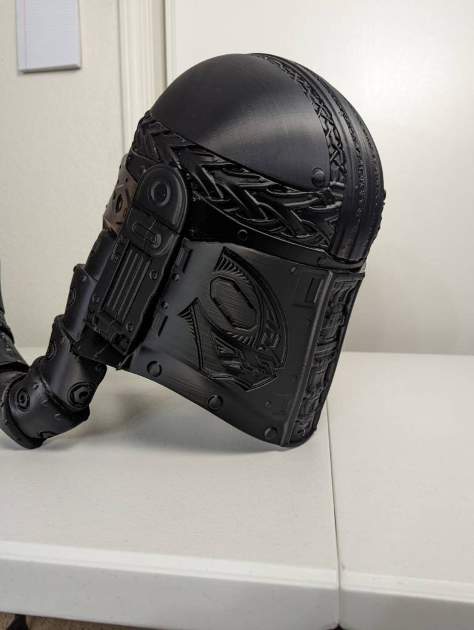 Mandalorian Mythosaur Blacksmith Helmet - 3D Printed DIY Kit - Etsy