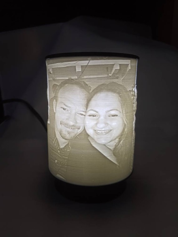 Custom 3d Printed Lithophane Lamp | Etsy