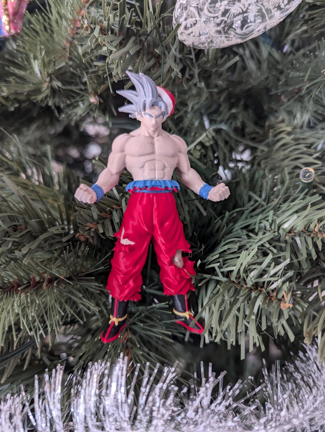Goku 3D Printed Christmas Ornament Full Color - Etsy