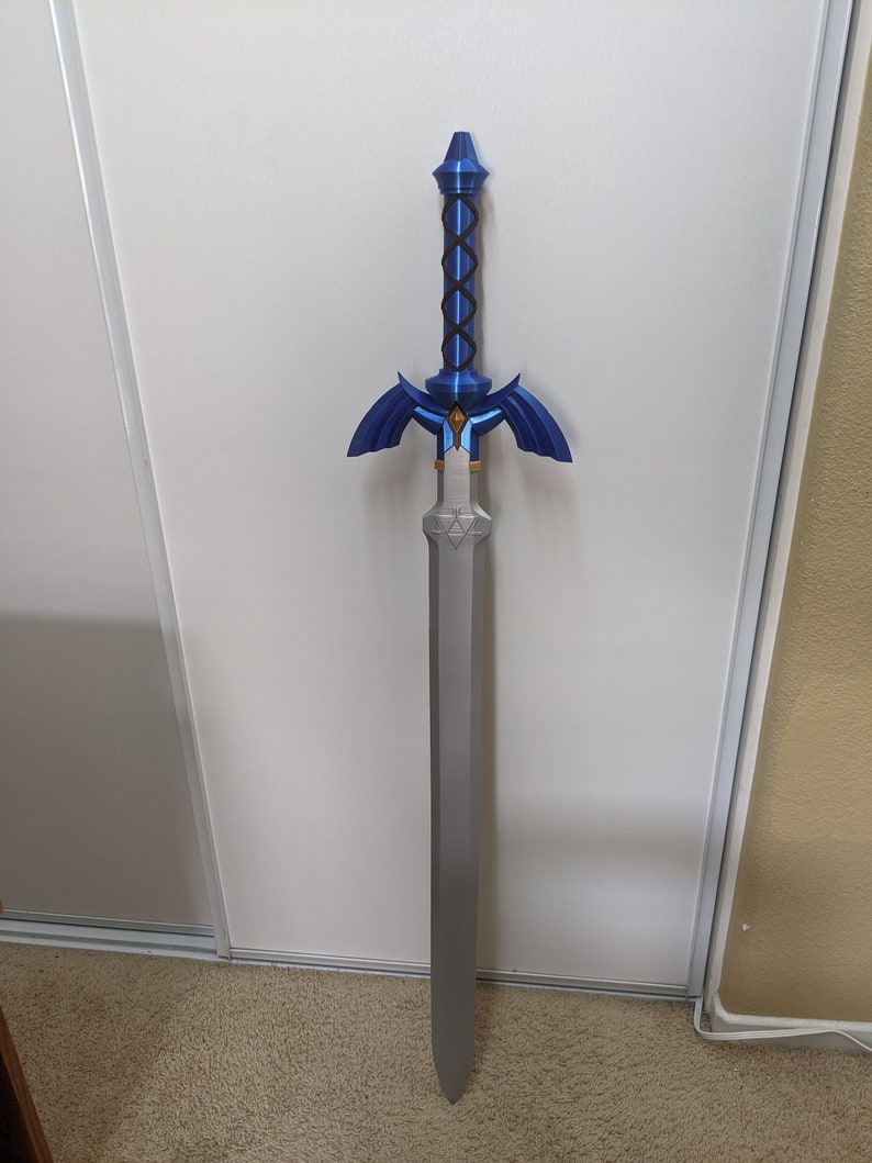Life Size Master Sword 3D Printed Kit - Legend of Zelda Breath of the ...