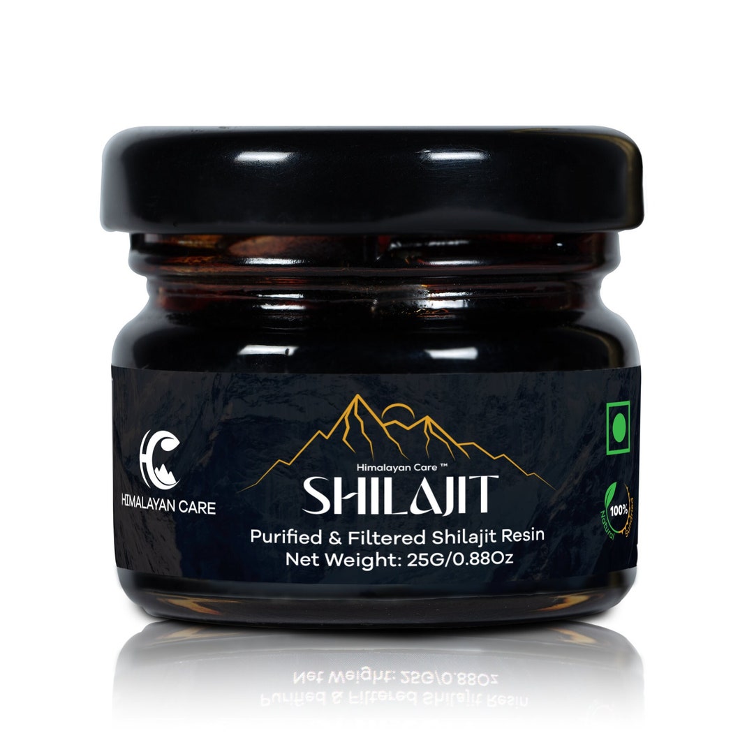 Organic Shilajit Resin-gold Gradenatural Source of Boost Energy, Fulvic ...