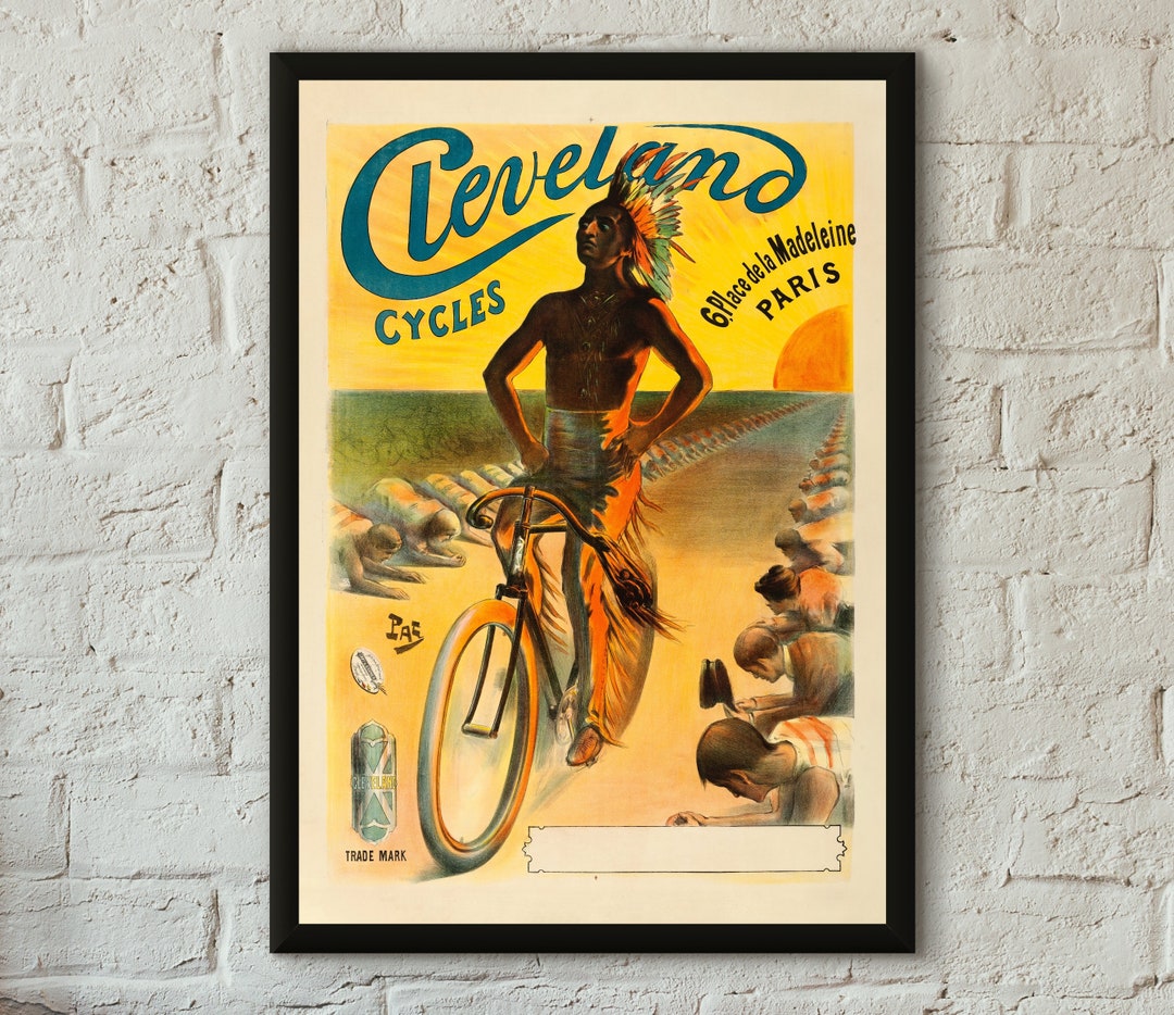 Cleveland Cycles Poster Professionally Printed Studio Quality Cleveland ...