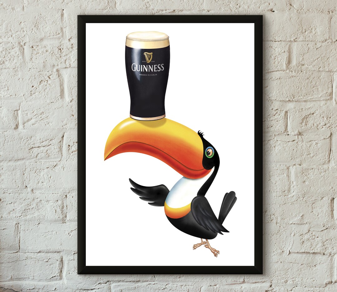 Guinness Advertising Poster Professionally Printed Studio Quality ...