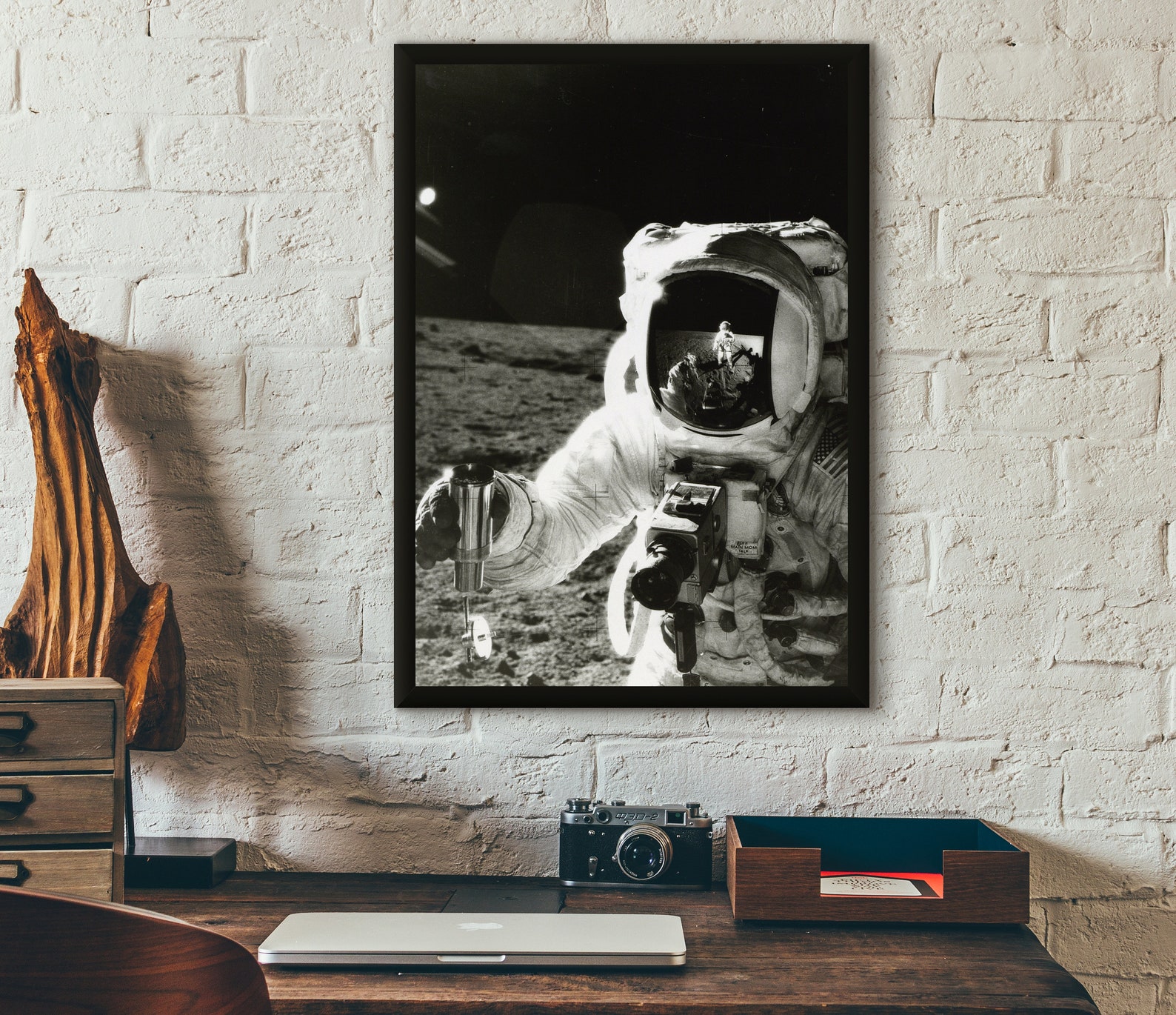 NASA Astronaut Moon Landing Poster Professionally Printed - Etsy UK