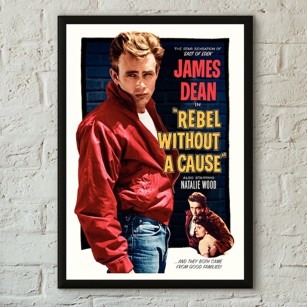 James Dean Print - Etsy UK