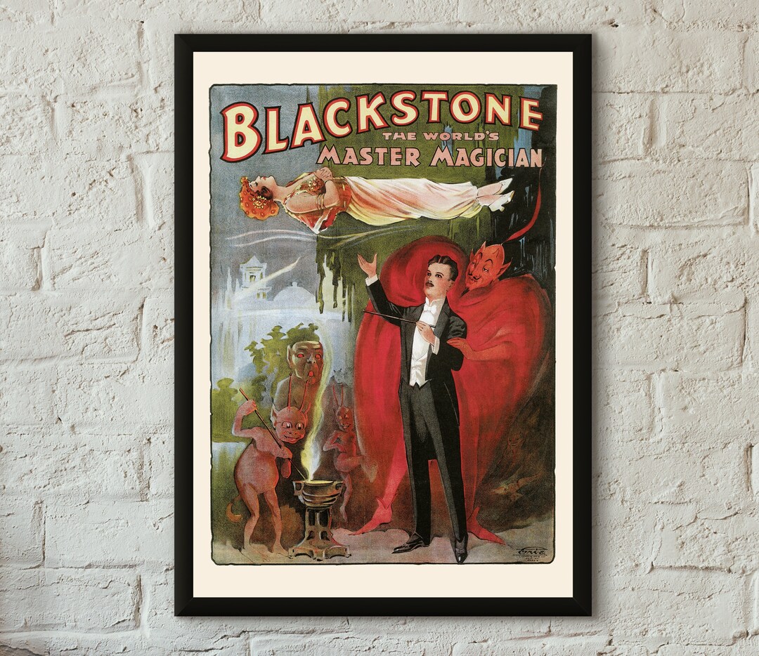 Blackstone Magician Poster Professionally Printed Studio Quality ...
