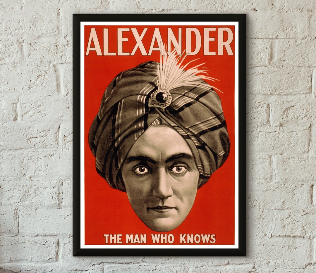 Alexander Magician Poster Professionally Printed Studio Quality ...