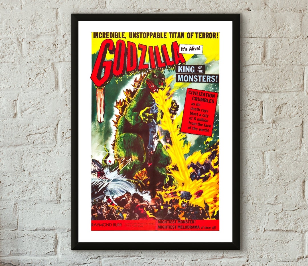 Godzilla King of the Monsters Movie Poster Professionally Printed ...