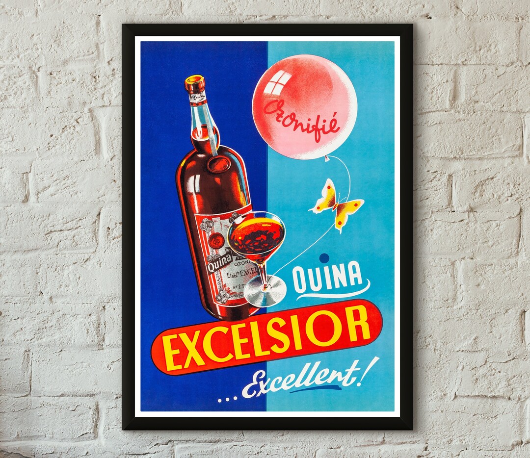 Quina Excelsior Poster Professionally Printed Studio Quality Quina ...