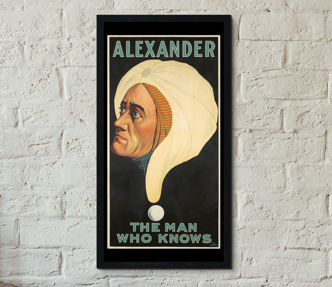 Alexander Magician Poster Professionally Printed Studio Quality ...