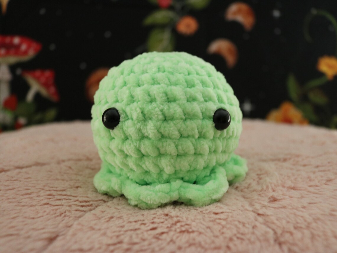 Amigurumi Octopus Crochet Octopus Plushie Pocket Octopus - Etsy