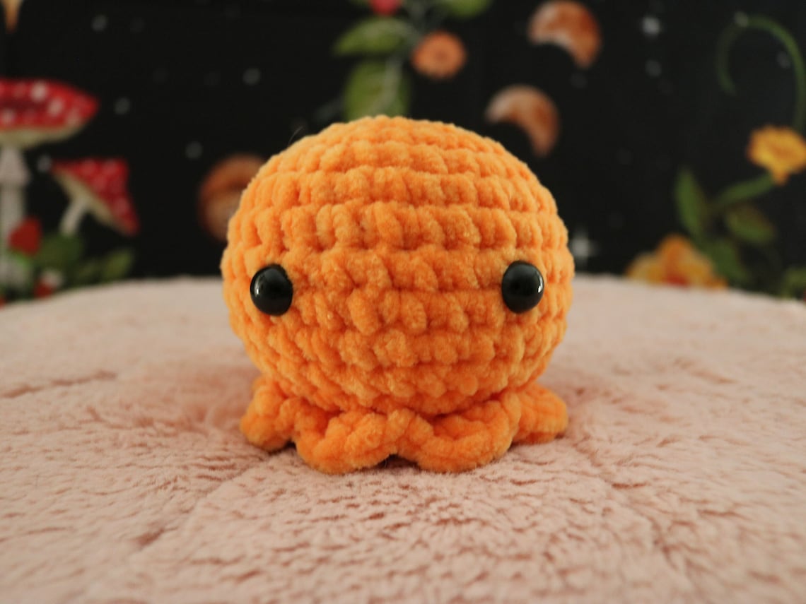 Amigurumi Octopus Crochet Octopus Plushie Pocket Octopus - Etsy