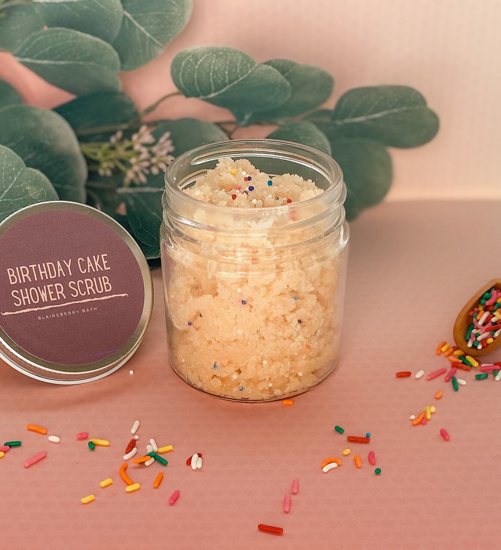 Birthday Cake Shower Scrub Funfetti Body Scrub Shower Scrub Cake Hand ...