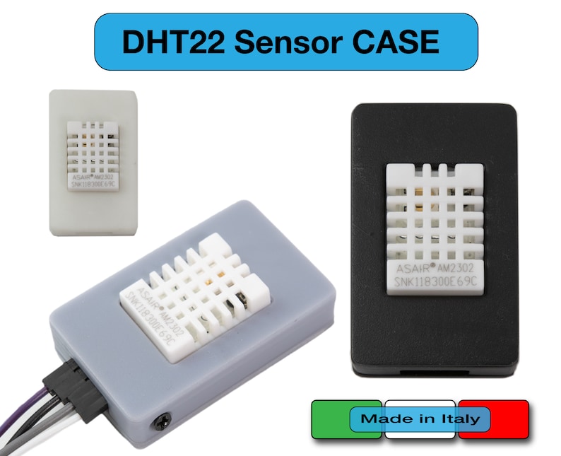 DHT-22 Humidity Sensor Case Arduino Raspberry Enclosure Box Protection ...