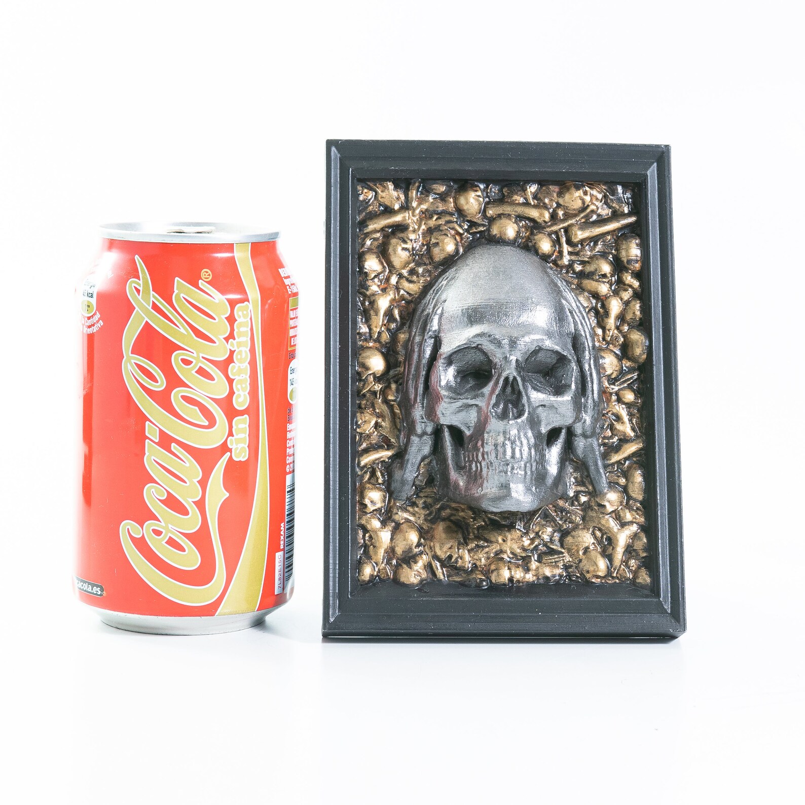 3D Painting Three Wise Monkeys Gothic Version - Skull Skeleton Bones ...