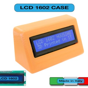 Case LCD 1602 Housing Box Protection Arduino Raspberry Enclosure ...