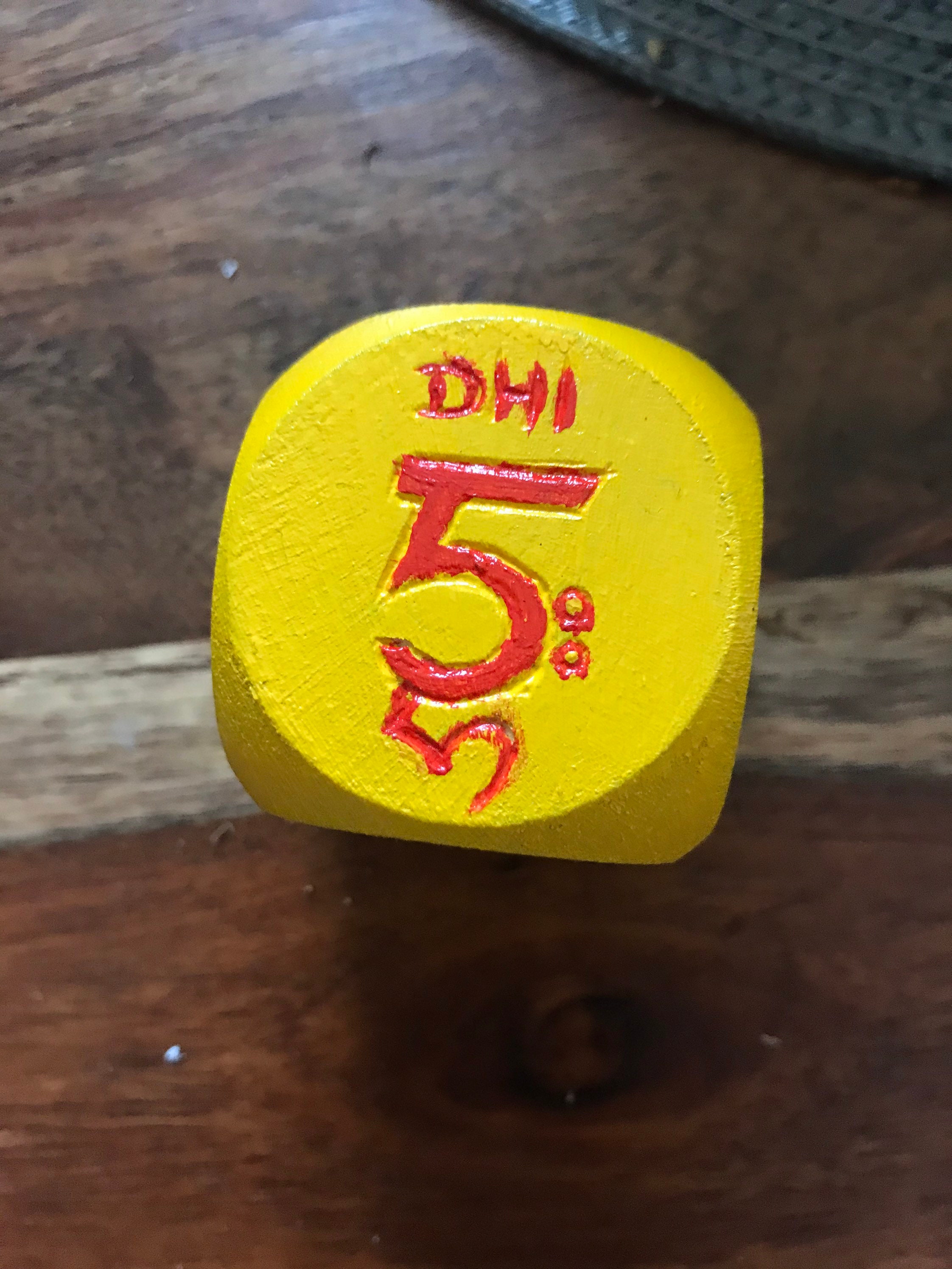 Rare to Find Handmade Wooden Dice for the ‘tibetan MO Divination System ...