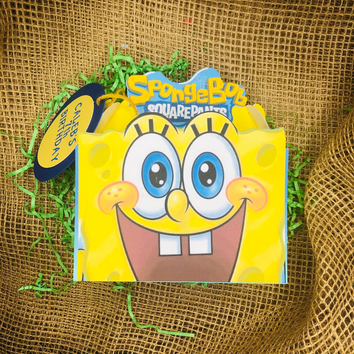 Spongebob Squarepants Personalized Party Boxes | Etsy