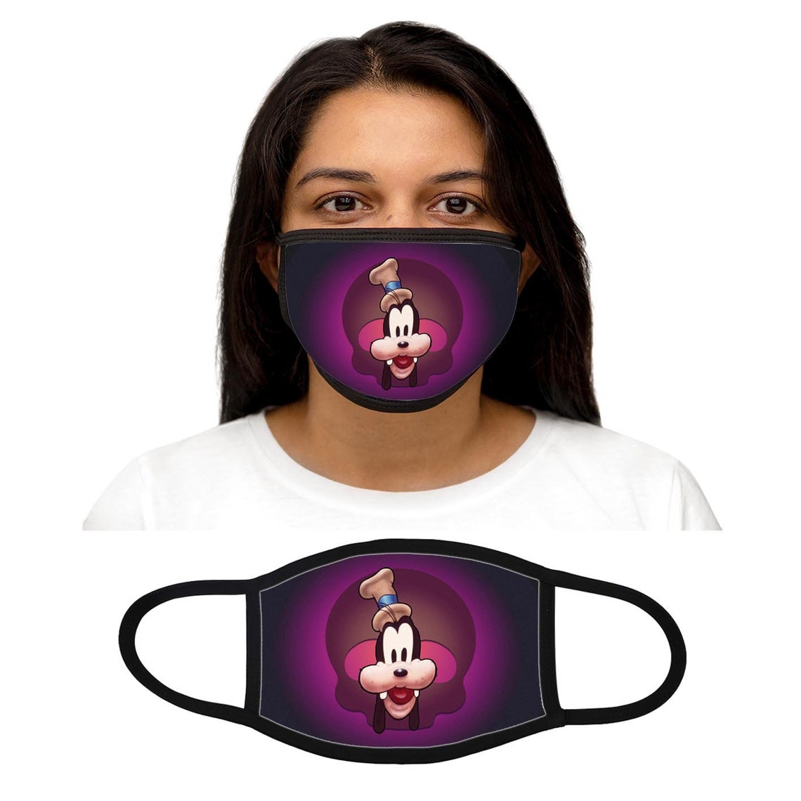 Goofy 1 Mask Mixed-Fabric Face Mask For Kids and Adult | Etsy