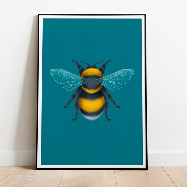 Bumblebee Wall Art - Etsy