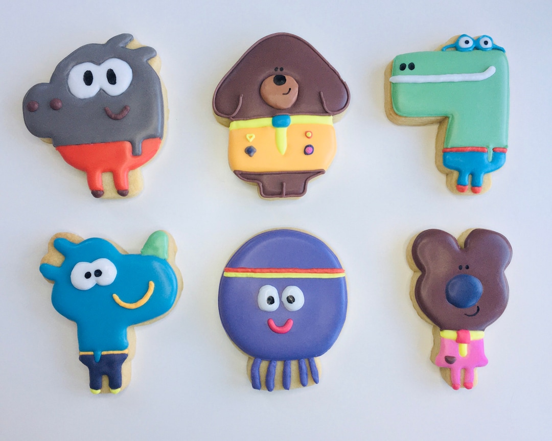 Hey Duggee Themed Shortbread Biscuit Box Including Dugge - Etsy UK