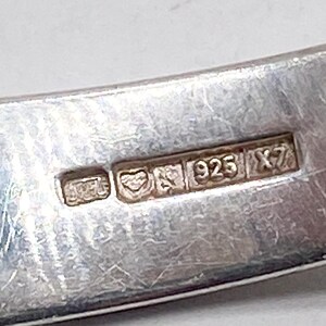 Björn Weckström / Lapponia, 925 Sterling Silber Armreif Modell "apollo ...