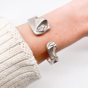 Björn Weckström / Lapponia, 925 Sterling Silber Armreif Modell "apollo ...