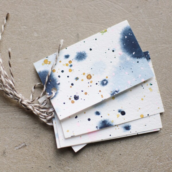 Hand Painted Tags - Etsy