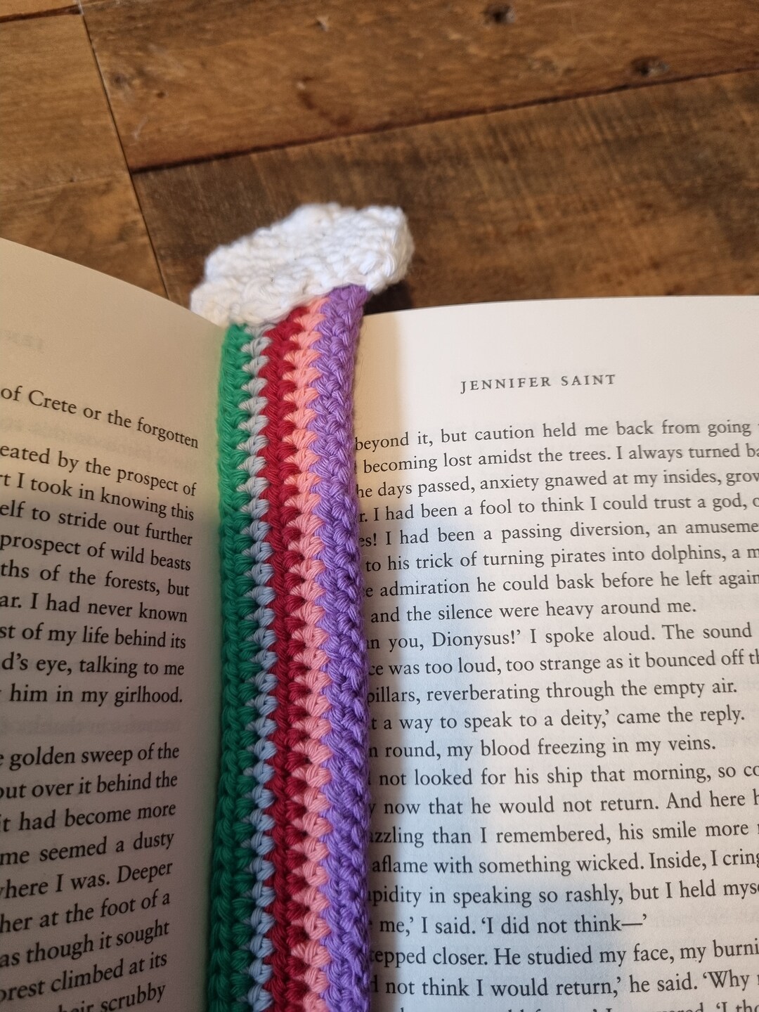 Crochet Rainbow Bookmark Book Lovers Gift Reading Gift - Etsy