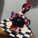 Alice in Wonderland Mad Hatter Checkerboard Large Teapot - Etsy