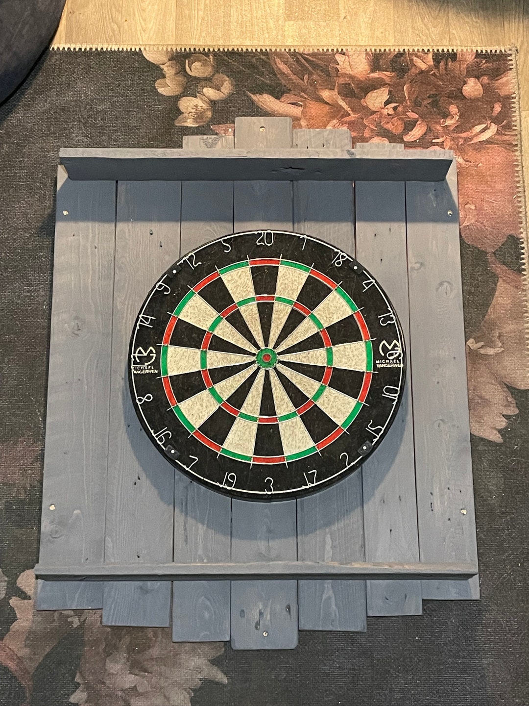 Grey Dart Board Surround Perfect for Any Dartboard Fantastic Safety for ...