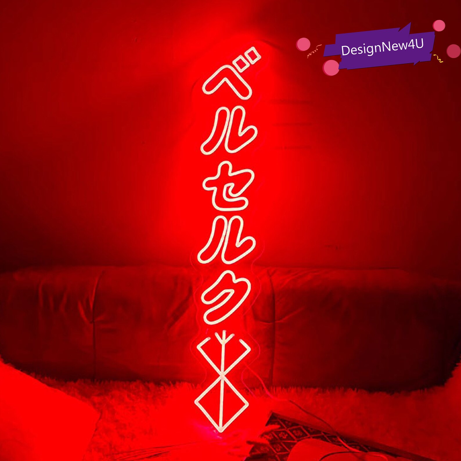 Custom Kanji Japanese Neon Sign / Anime Neon Sign / Kawaii Led | Etsy