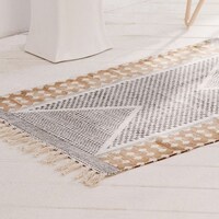 4x6 Ft Cotton Rug, Handmade Rug, Outdoor / Indoor Rug, Indian Rug ...