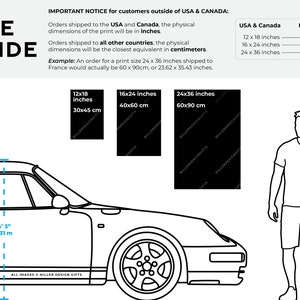 Porsche 911 992 Print | Original Wall Art Poster Decor | Mid-century ...