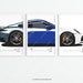 Porsche 911 992 Color Codes - Set of 3 Prints - Original Wall Art ...