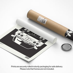 C8 Corvette Color Codes Set of 3 Large Prints - Original Wall Art ...