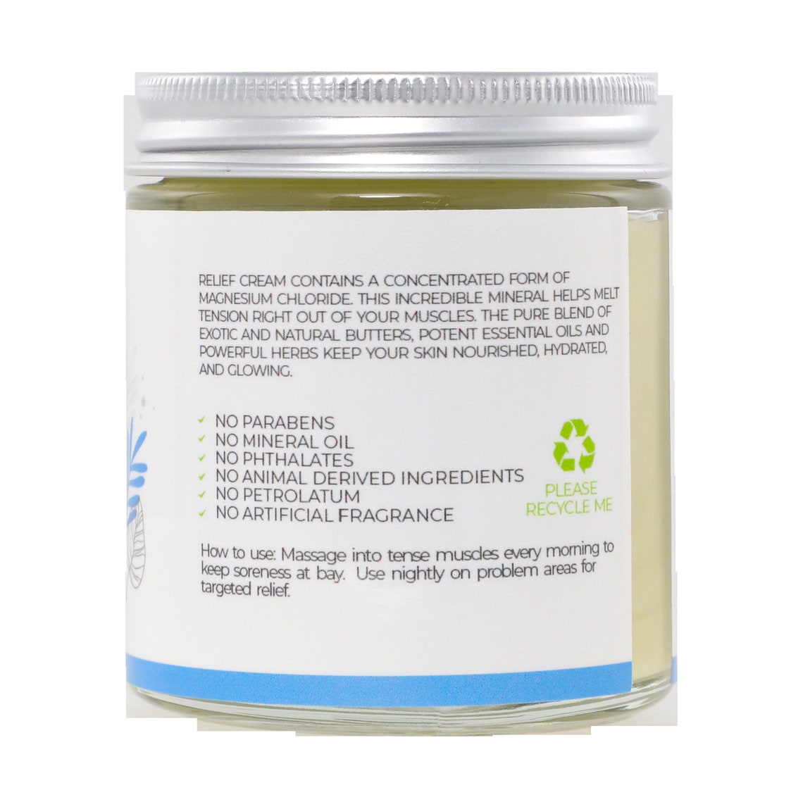 Magnesium Body Butter for Chronic Pain, Muscle Rub for Arthritis ...