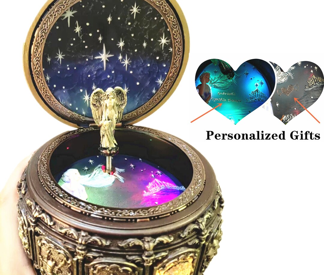 Personalized Constellations Music Box for Girlsengraved Musical Box ...
