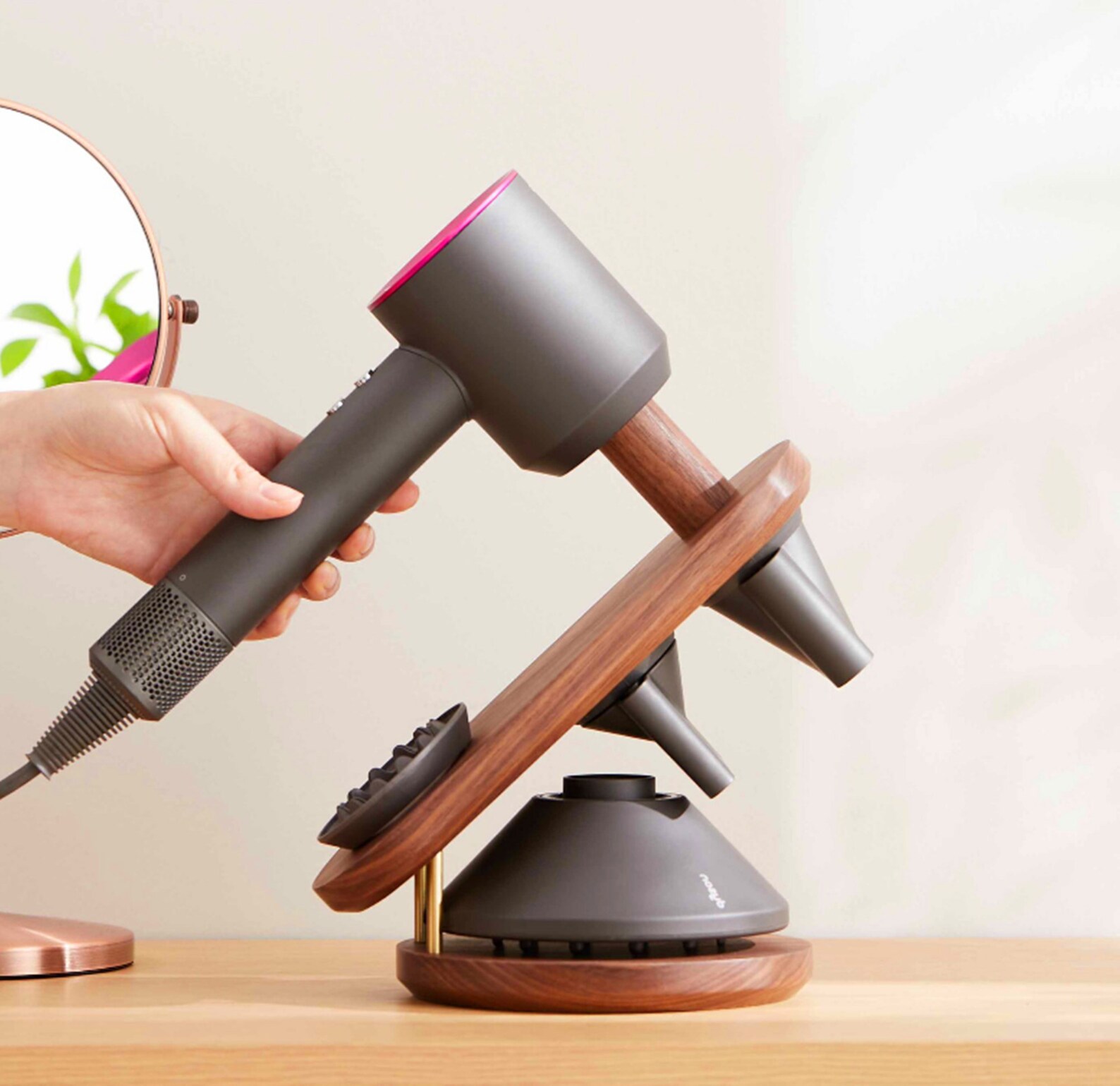 Hair Dryer Holder Stand for Dyson Supersonic Hairdryer Heavy - Etsy