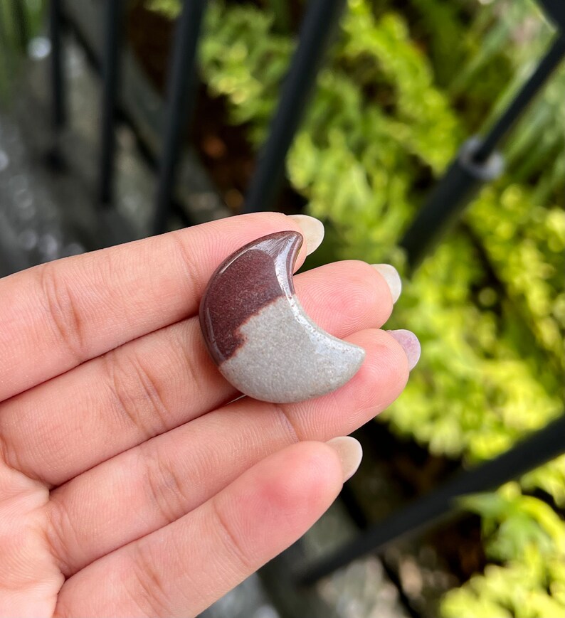 Shiva Lingam Stone Crescent Shape Stone Polished Shiva Lingam Healing ...