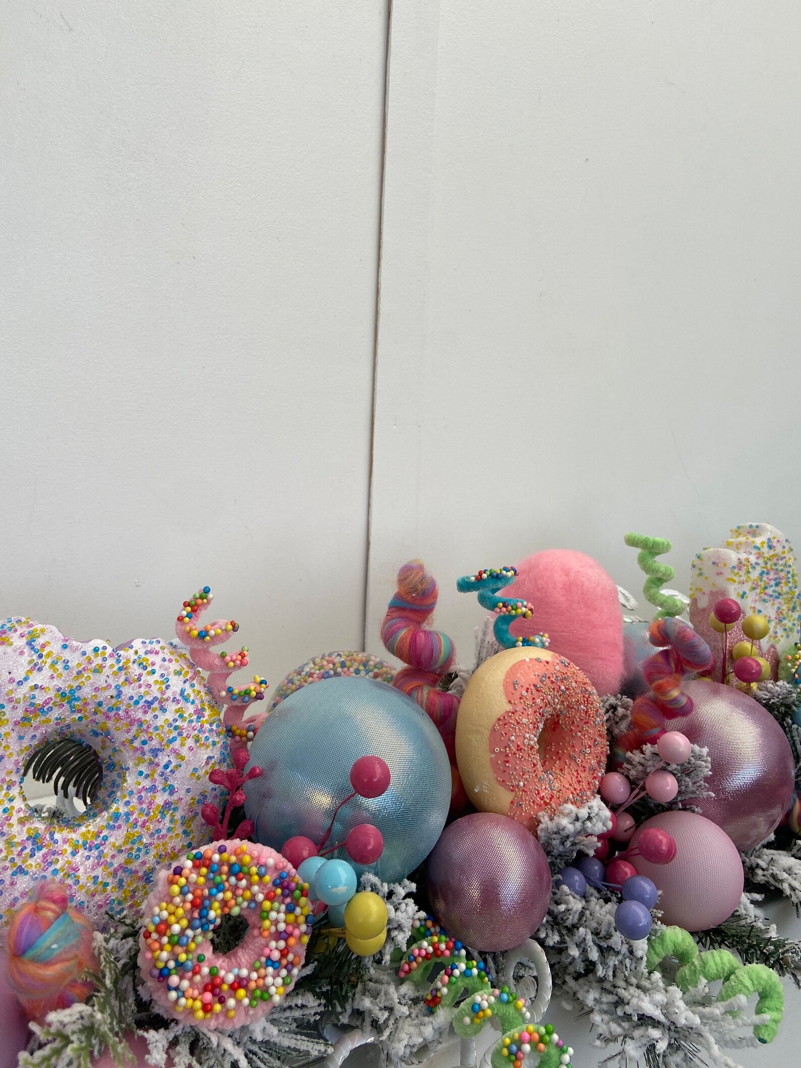 Candyland Garland for Mantle • Winter Decor • Christmas Decor for ...