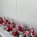 Christmas Garland • Christmas Mantle • Red & White Christmas Decor ...