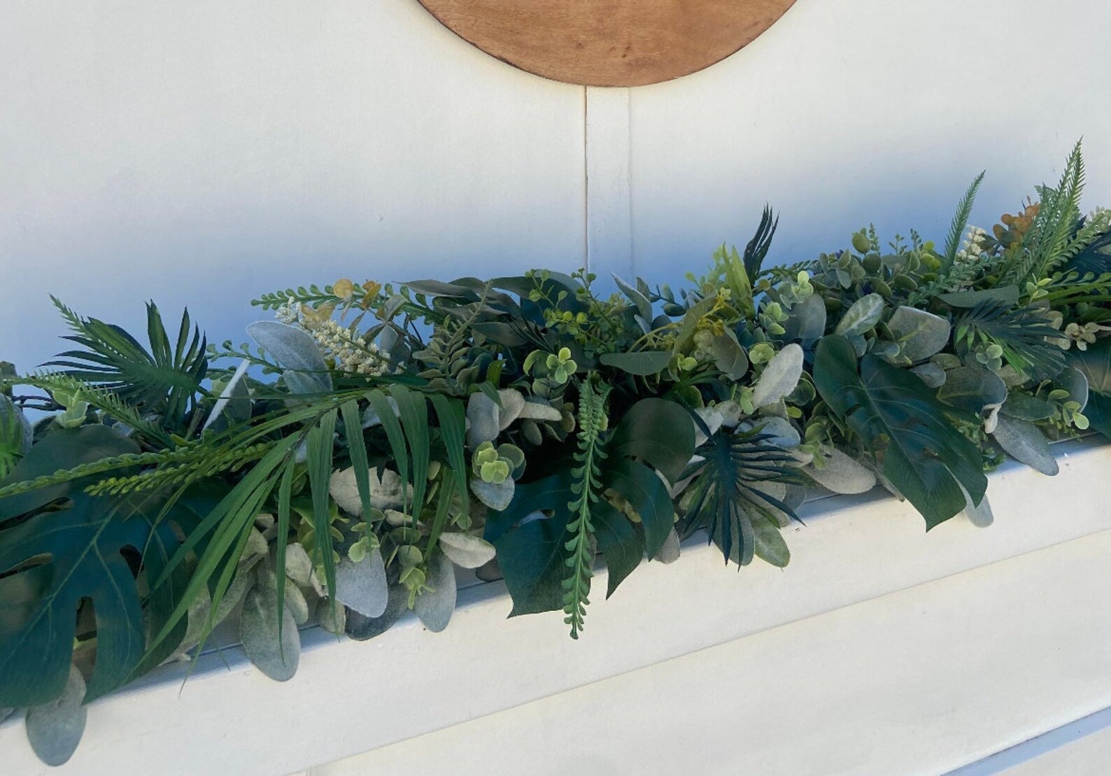 Greenery Garland • Spring Decor for Fireplaces • Nature Green ...