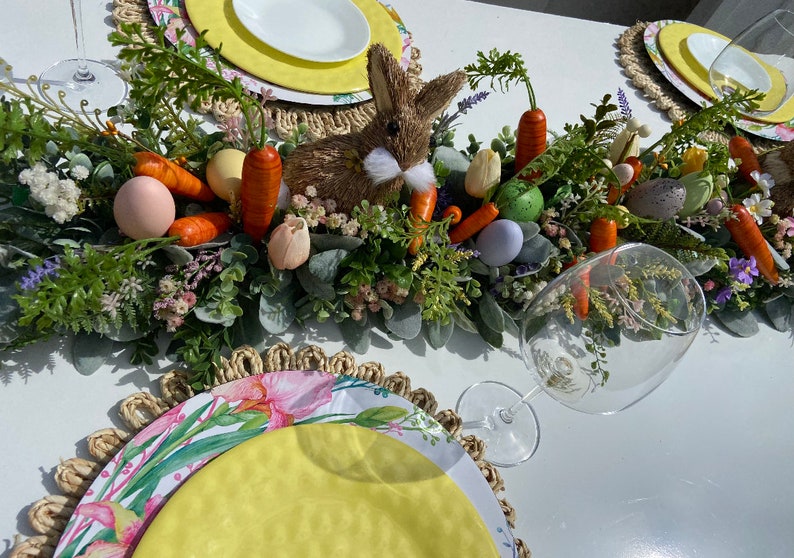 Easter Garland • Spring Garland • Easter Egg Garland • Housewarming ...